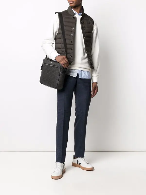 MOORER Padded Sleeveless Jacket