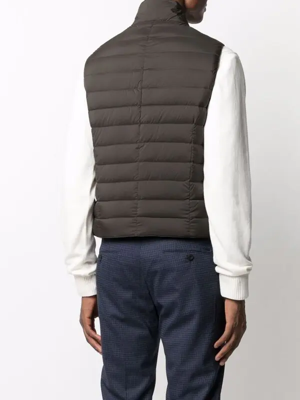 MOORER Padded Sleeveless Jacket