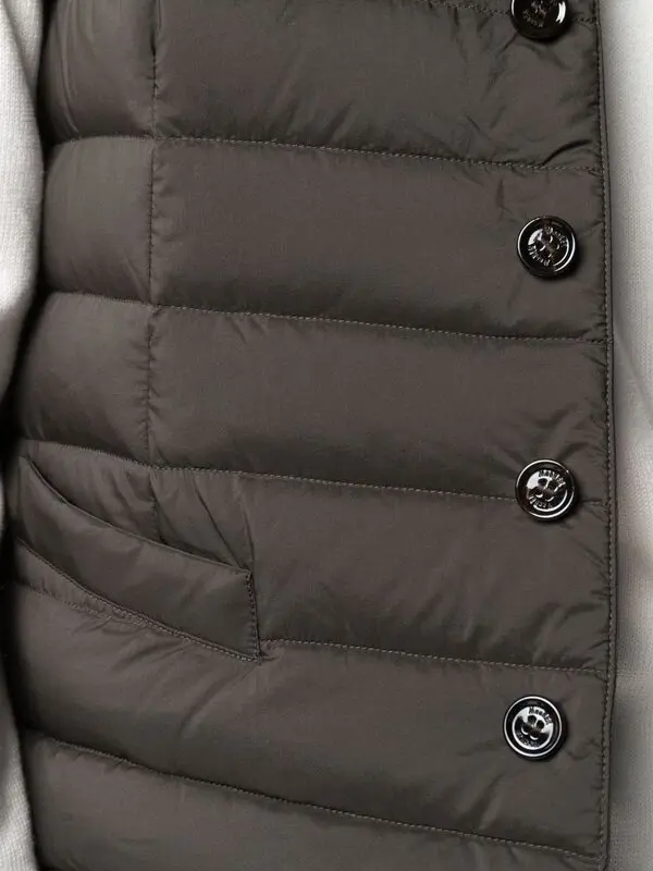 MOORER Padded Sleeveless Jacket