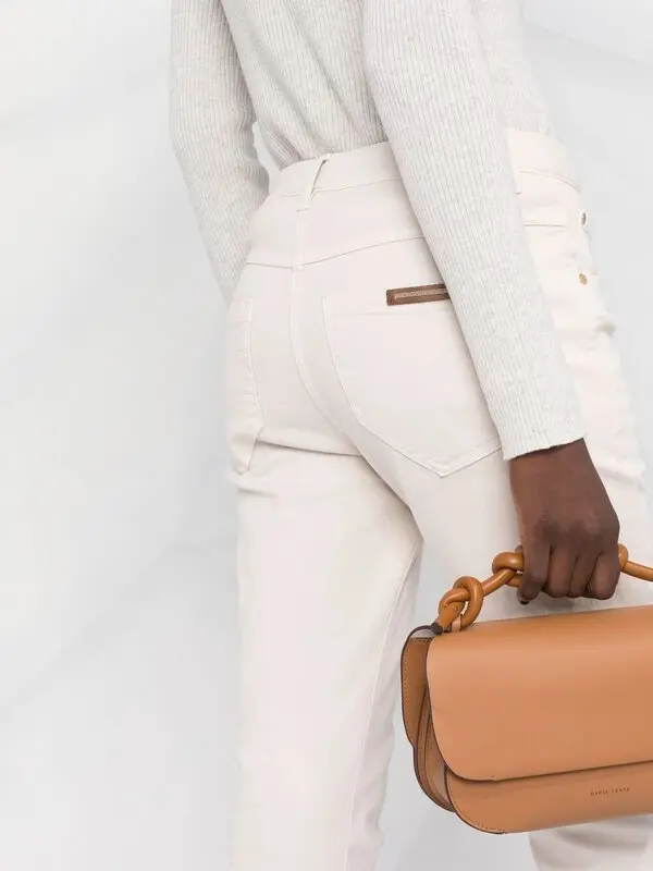 Brunello Cucinelli Cropped Skinny-fit Jeans