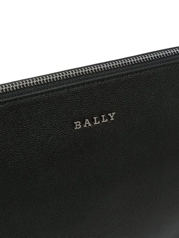 Bally Leather Rear-handle Clutch