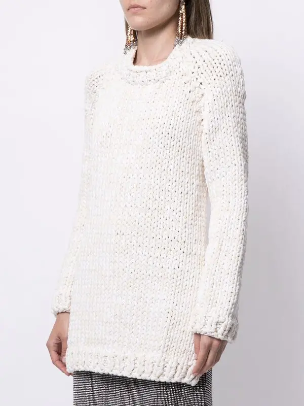 N°21 Open-back Crew-neck Jumper