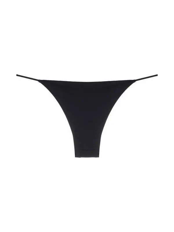 LA REVECHE Halima Low-rise Bikini Bottoms - Black