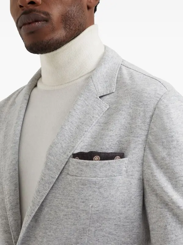 Brunello Cucinelli Cashmere Single-breasted Blazer