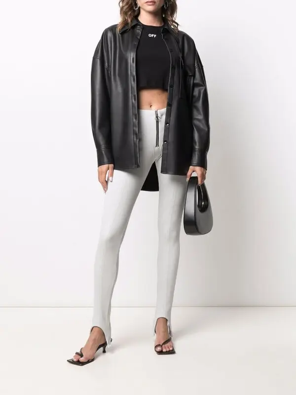 LOURDES High-rise Stirrup Leggings