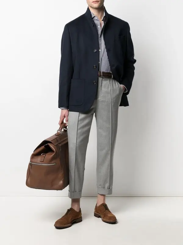 Brunello Cucinelli Striped Cotton Shirt