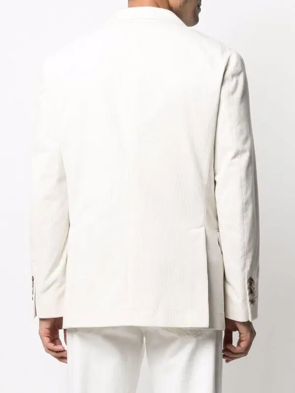 Brunello Cucinelli Single-breasted Cotton Blazer