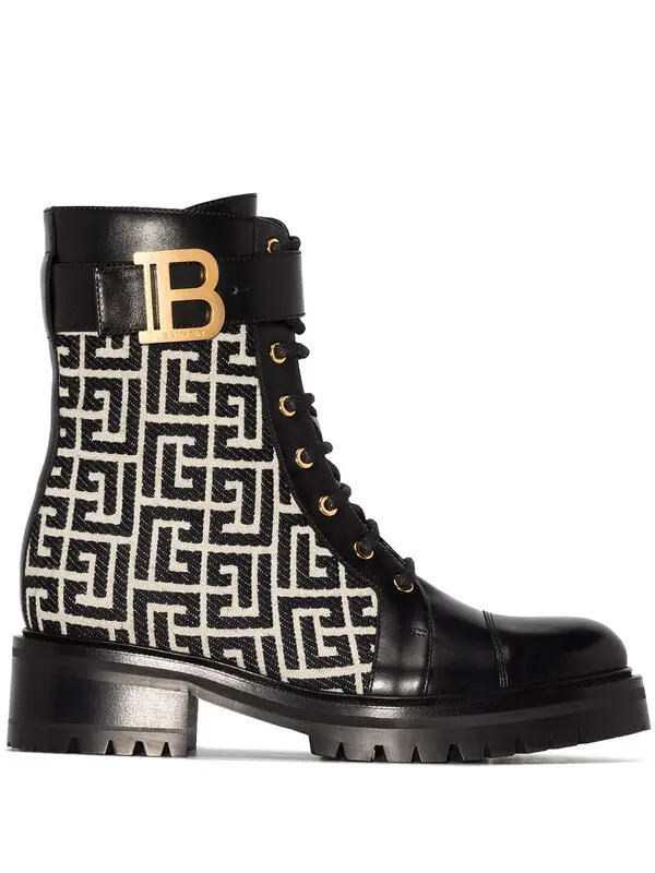 Balmain Ranger Romy Monogram Boots
