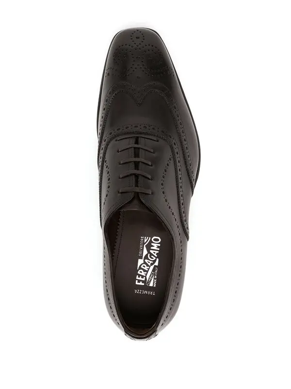 FERRAGAMO Poveda Oxford Shoes