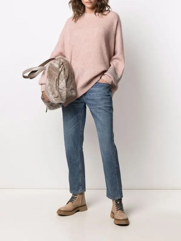 Brunello Cucinelli Mid-rise Straight-leg Jeans