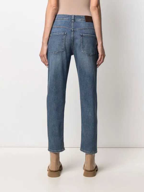 Brunello Cucinelli Mid-rise Straight-leg Jeans