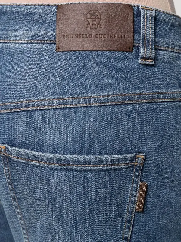 Brunello Cucinelli Mid-rise Straight-leg Jeans