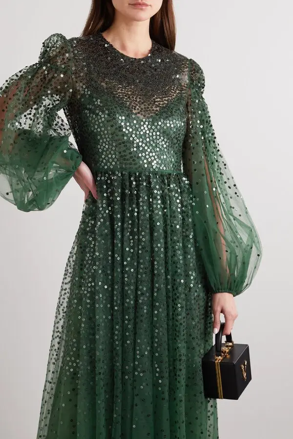 slim fit dress slacks Valentino One-Shoulder Emerald Gown with Gold Lace Detail – MSA Haute  Couture