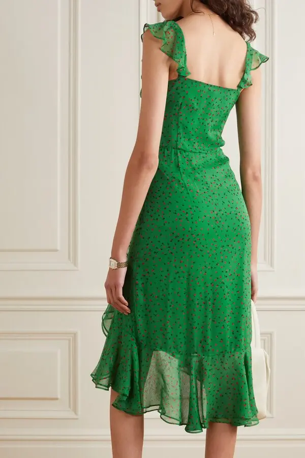 slim fit dress slacks Amal Maxi Dress