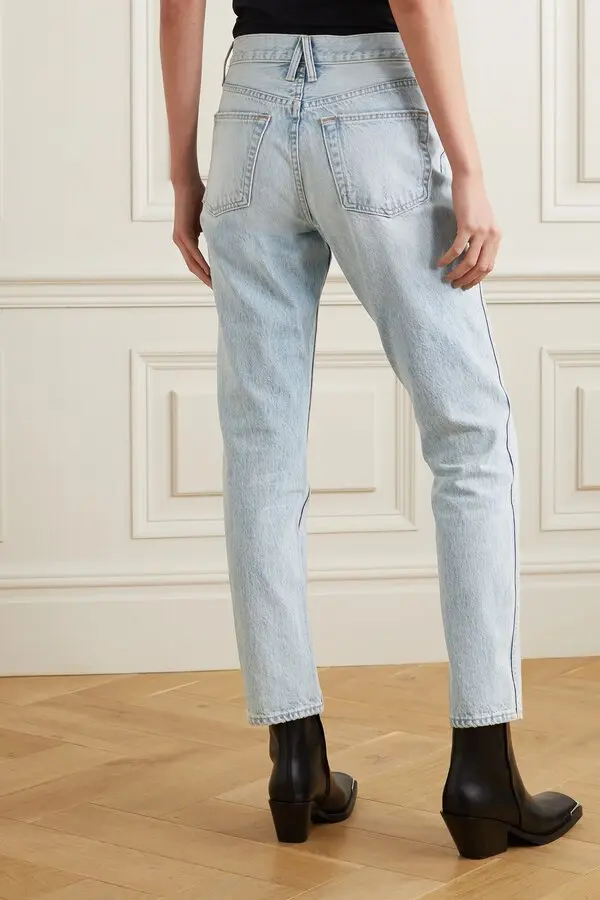 SLVRLAKE Virginia High-rise Straight-leg Jeans