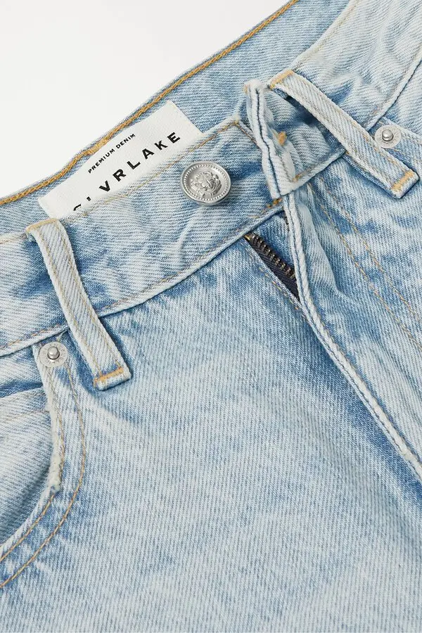 SLVRLAKE Virginia High-rise Straight-leg Jeans