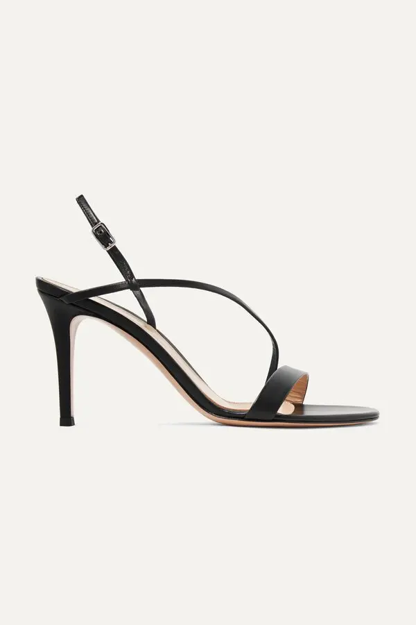 GIANVITO ROSSI Manhattan 85 Leather Sandals