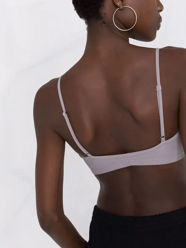 ROTATE BY BIRGER CHRISTENSEN Logo-print Bra Top
