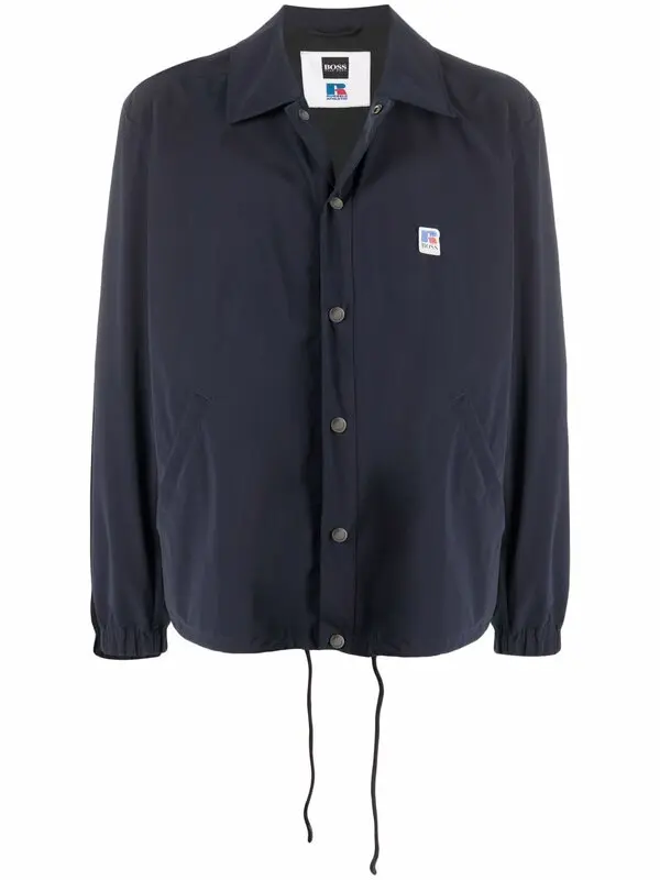 BOSS Logo-patch Shirt Jacket