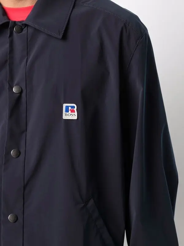 BOSS Logo-patch Shirt Jacket