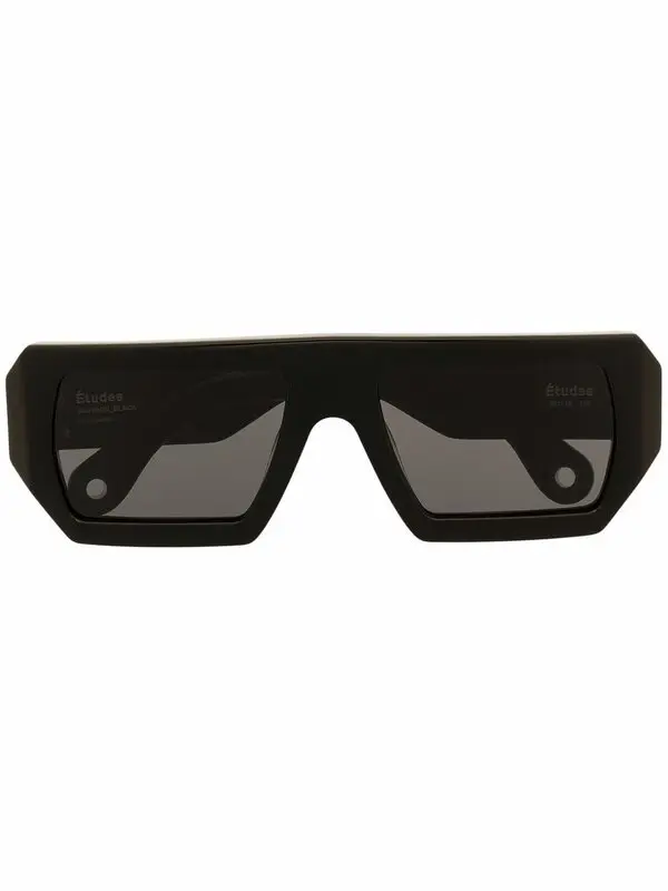 éTudes Studio Sauvage Square-Frame Sunglasses - Black  display picture 2