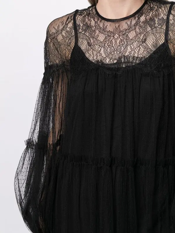 alice mccall slow dreams midi dress Alice McCall Slow Dreams Polka Dot Ruffle Hem Midi Dress