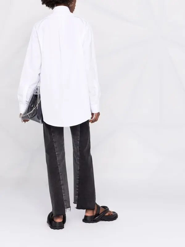 MAISON MARGIELA Long-sleeve Organic Cotton Shirt