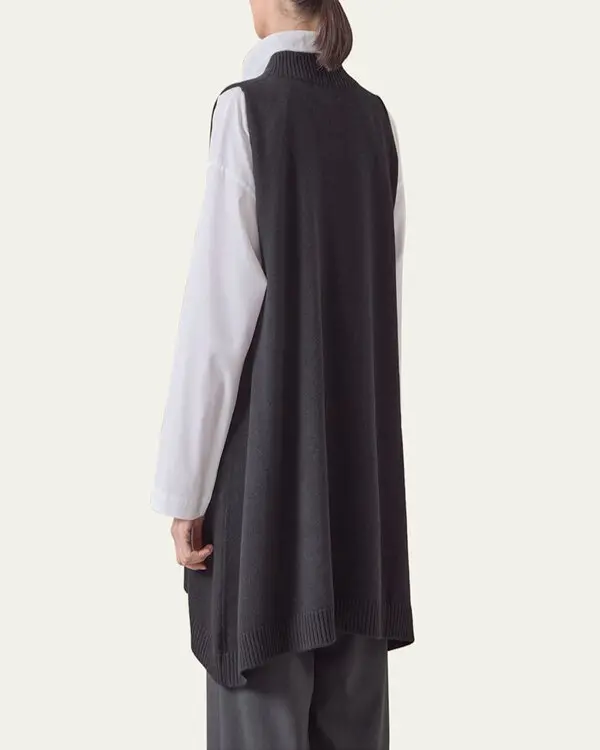 Eskandar A-line Long Cashmere Sweater