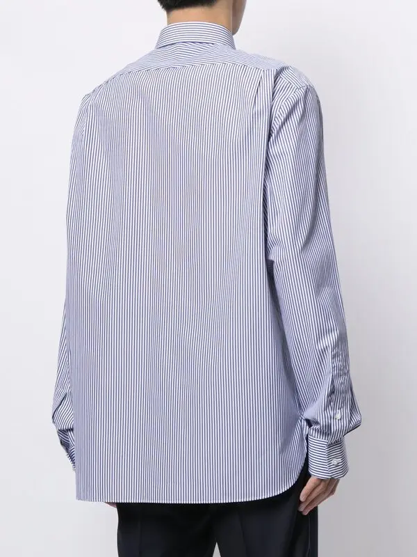 Ralph Lauren Purple Label Striped Long-sleeve Shirt