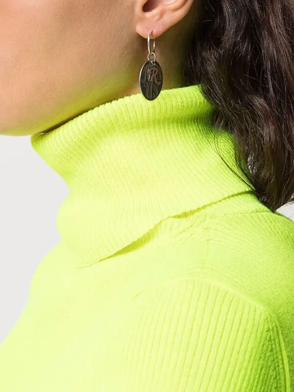 Raf Simons Join Us Circular Charm Single Earring