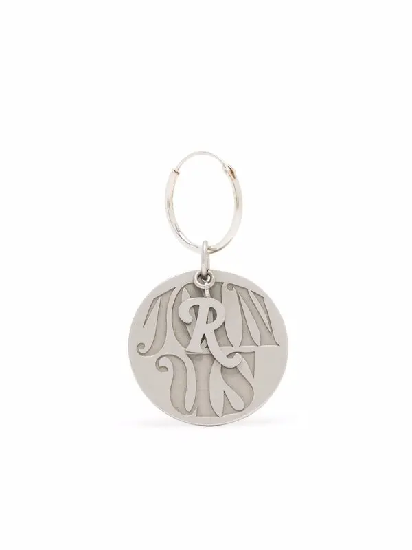 Raf Simons Join Us Circular Charm Single Earring