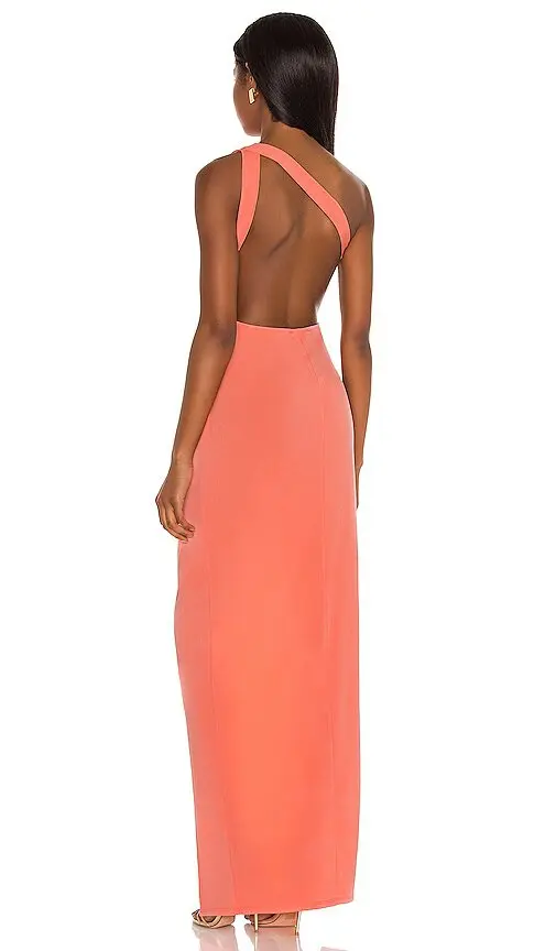 blue dress for baby girl A Line V Neck Backless Coral Tulle Prom Dresses, Coral Tulle Backless   jbydress