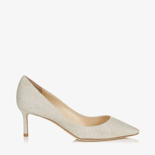 JIMMY CHOO Romy 60 Pumps - Platinum Ice