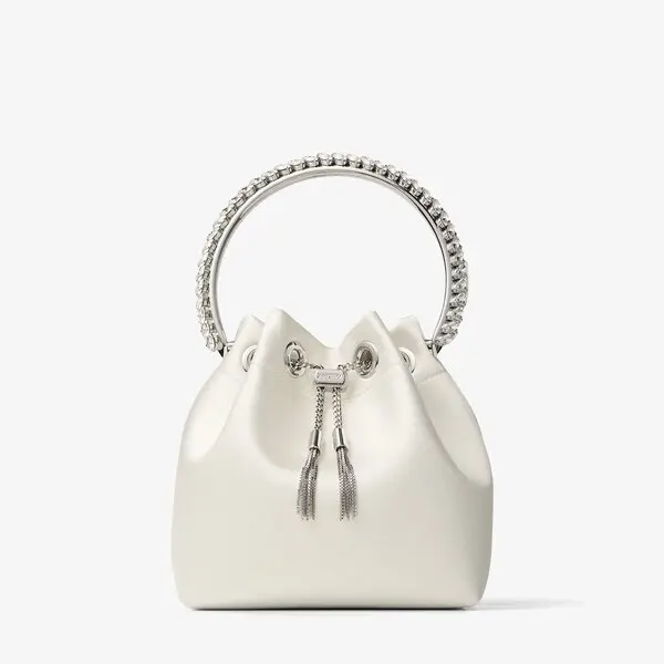 JIMMY CHOO Bon Bon Top Handle Bag - Neutral