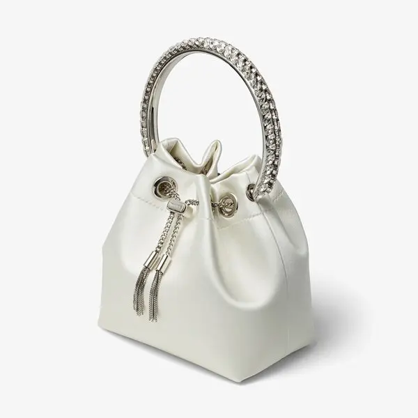 JIMMY CHOO Bon Bon Top Handle Bag - Neutral