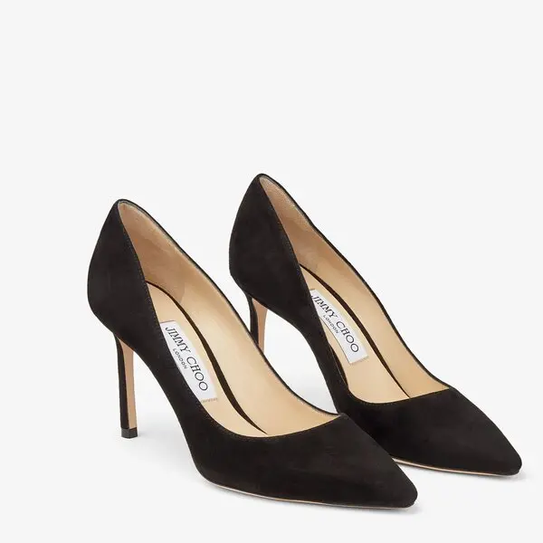 JIMMY CHOO Romy 85 Suede Pumps