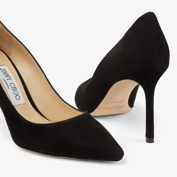JIMMY CHOO Romy 85 Suede Pumps