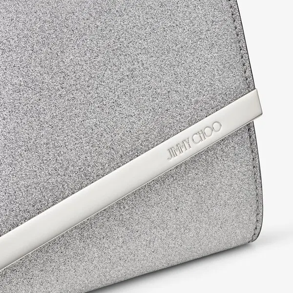 JIMMY CHOO Emmie Clutch - Silver