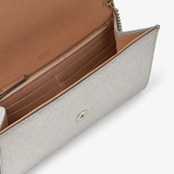 JIMMY CHOO Emmie Clutch - Silver