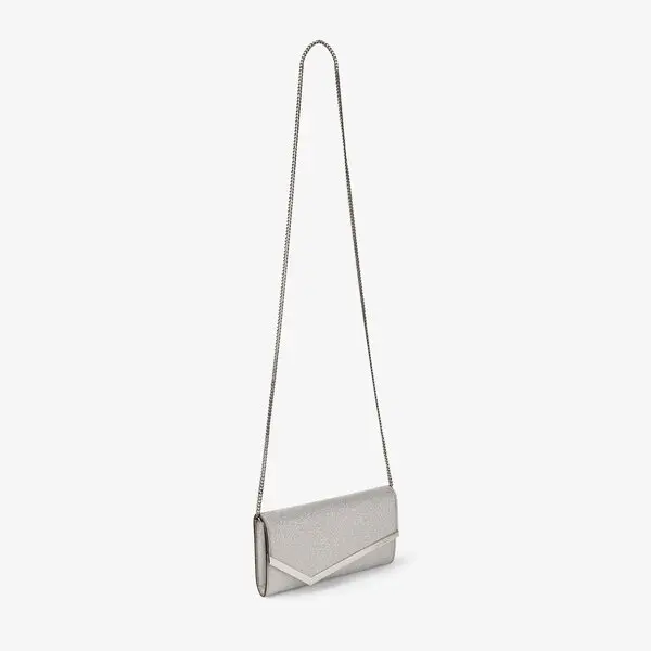 JIMMY CHOO Emmie Clutch - Silver