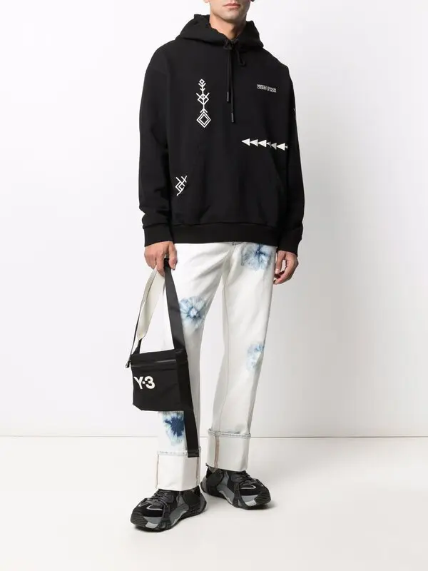 COUNTY OF MILAN Tie-dye Straight-leg Jeans