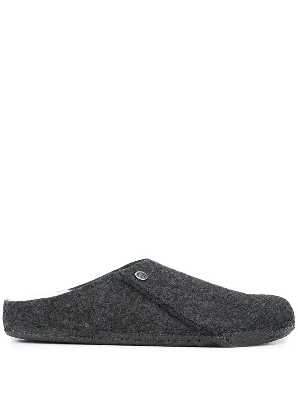 BIRKENSTOCK Zermatt Wool Felt Slipper - Grey