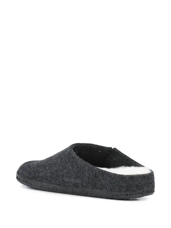 BIRKENSTOCK Zermatt Wool Felt Slipper - Grey