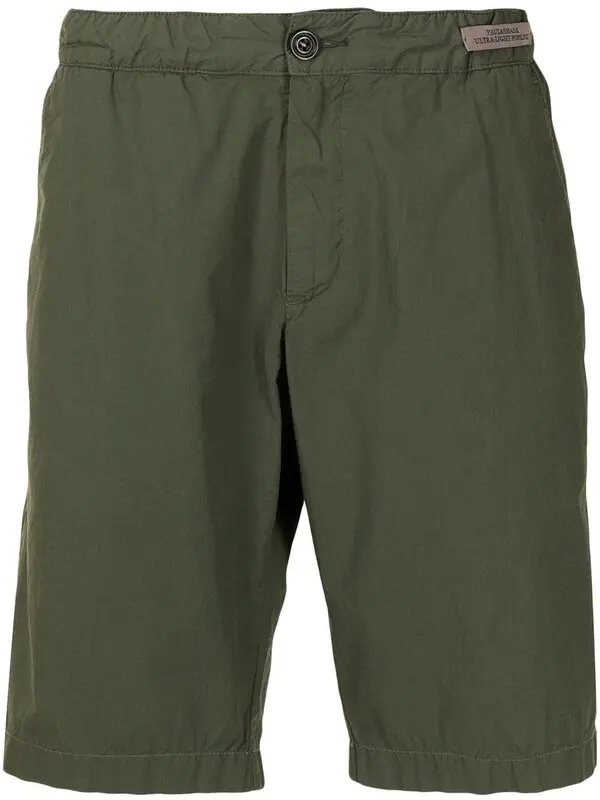 Paul & Shark Elasticated-waistband Shorts - Green