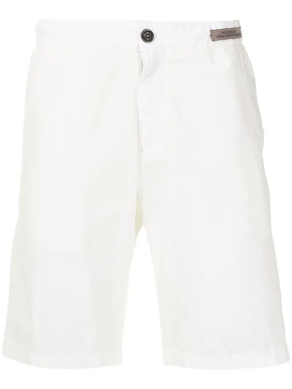Paul & Shark Knee-length Chino Shorts - White