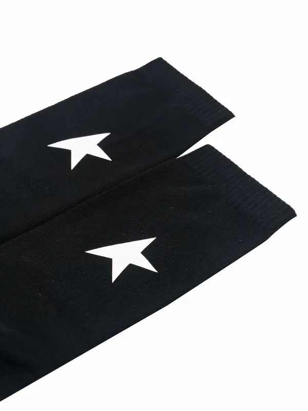 GOLDEN GOOSE Star Logo-print Knitted Socks