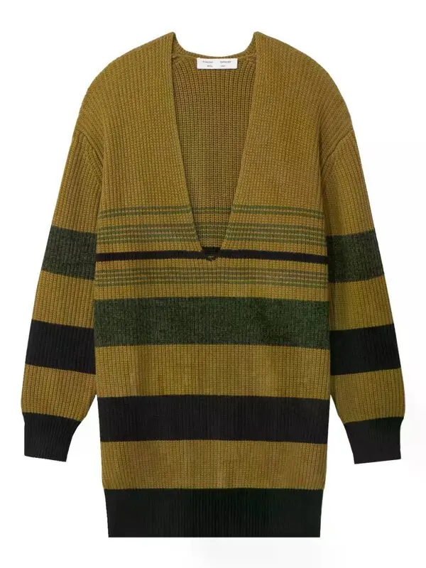 Proenza Schouler White Label Horizontal-stripe V-neck Jumper