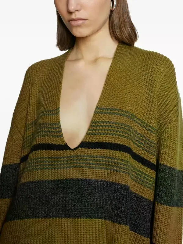 Proenza Schouler White Label Horizontal-stripe V-neck Jumper