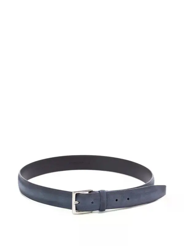 ORTIGNI Suede Belt - Blue