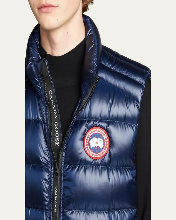 Canada Goose Crofton Quilted Down Vest - Dark Blue